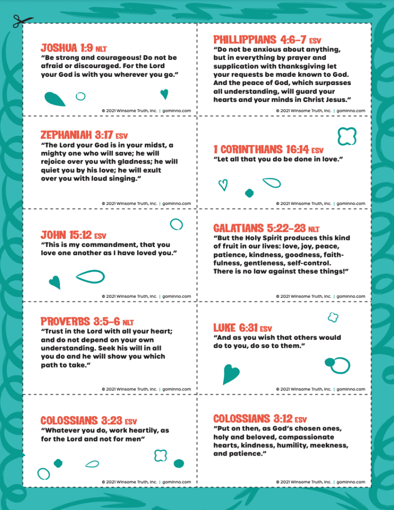 10 Back to School Bible Verses (with Printable!)