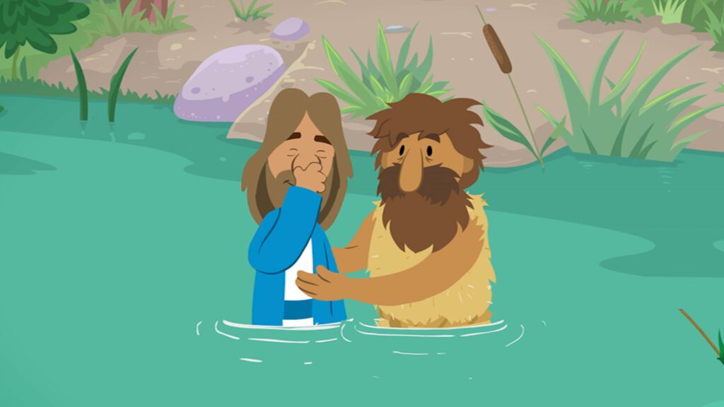 Jesus Is Baptised - Minno Kids
