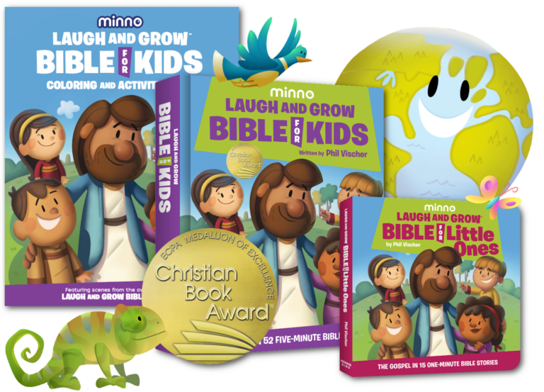 Minno Laugh and Grow Bible for Kids: Who Is Jesus?